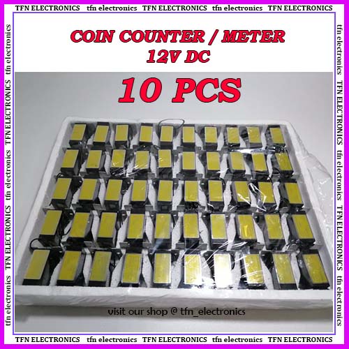 10 PCS COIN METER / COUNTER | Shopee Philippines