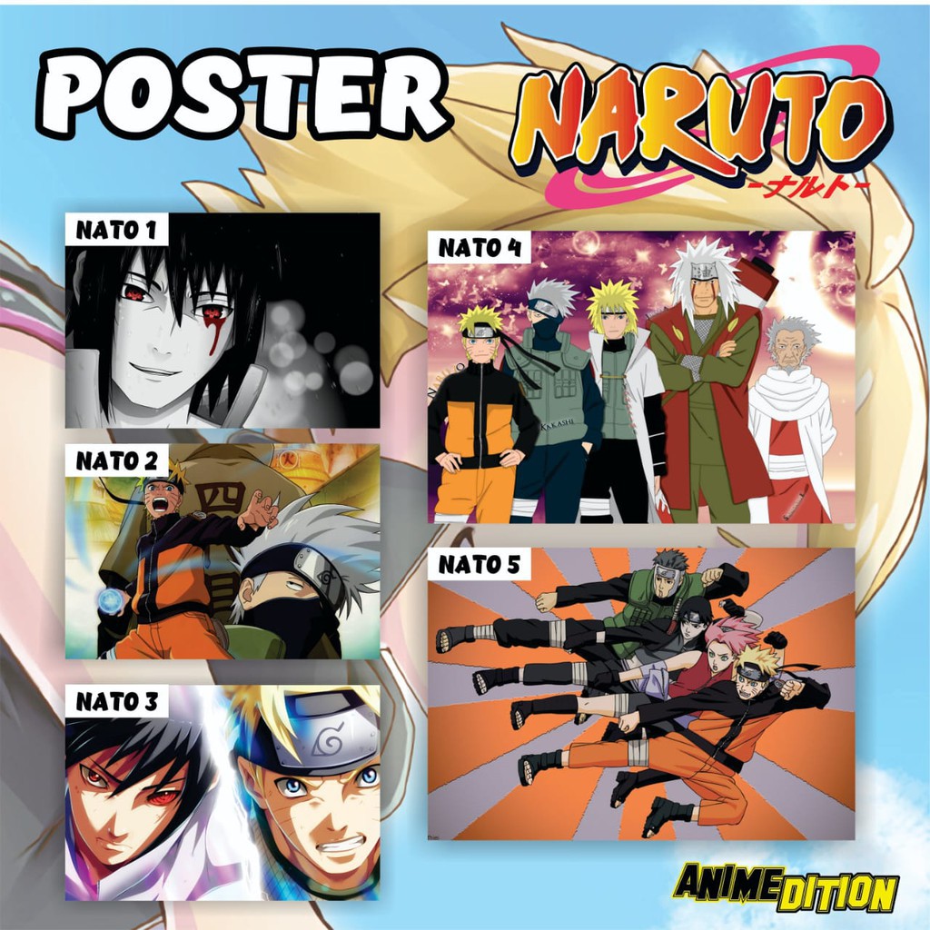 Naruto Boruto Next Generation Sasuke Akashi Sakura Hinata Anime Poster ...