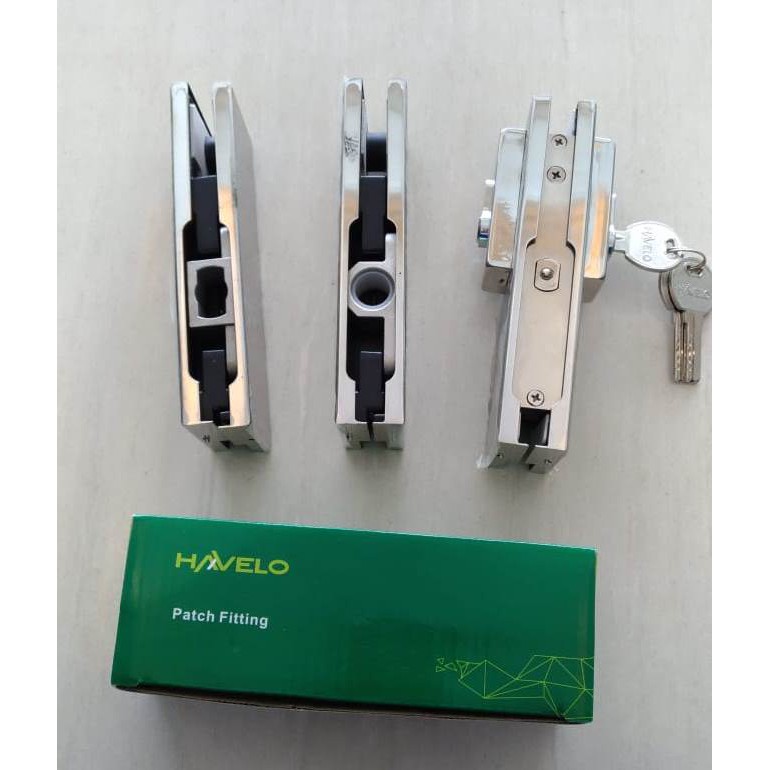 Glass Door Fitting Patch Set PT 10, PT 20 and US 10 (Without Top Pivot ...