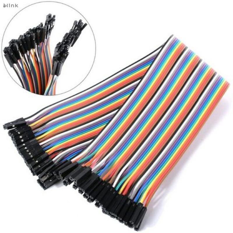 Dupont Connectors for Prototyping 40 CM Female to Female Type | Shopee ...