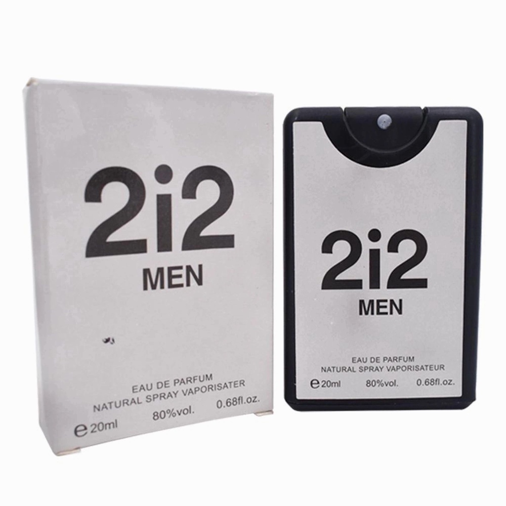Cozyhome 2i2 Pocket Perfume for Men - Mini Travel Size - 20ml (Flat ...