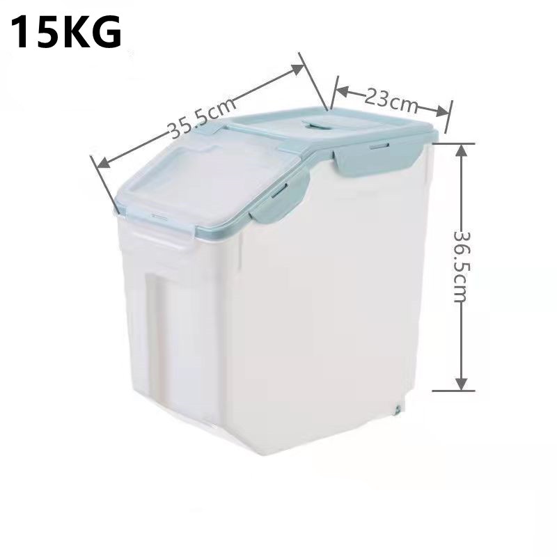 Rice storage container rice dispenser 25kg storage Rice Dispenser with ...
