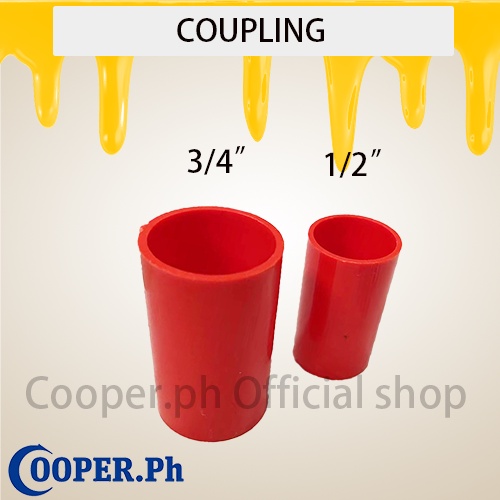 goflex PVC coupling 1/2",3/4"& 1" | Shopee Philippines