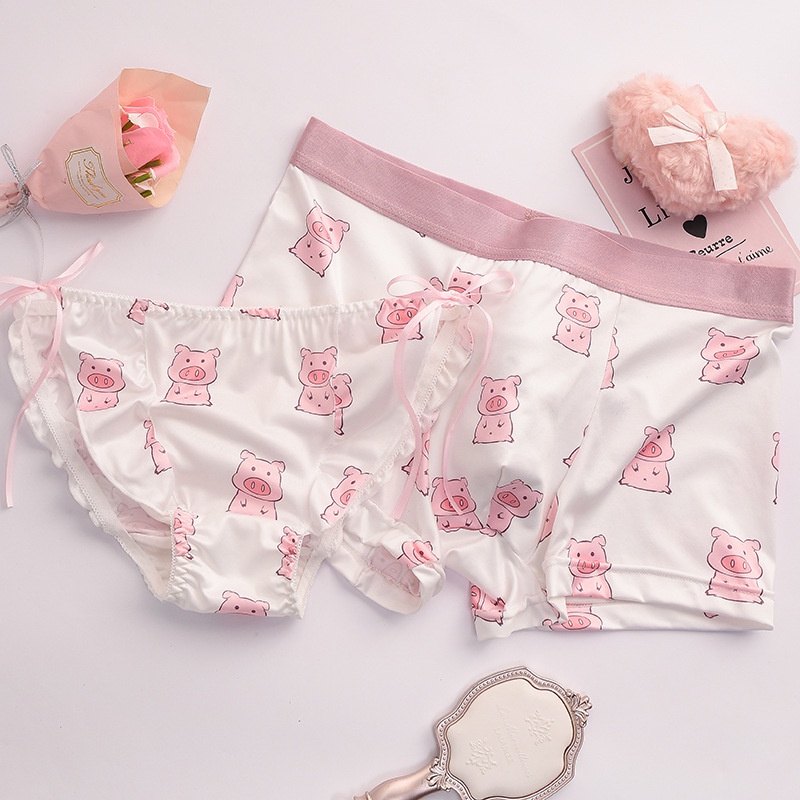 Matching Underwear for Couples 2Pcs Breathable Sexy Briefs Set for ...