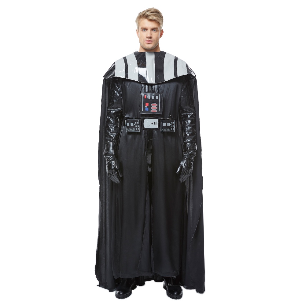 In Stock Men’s Darth Vader Cosplay Costume Full Set Outfits Halloween ...