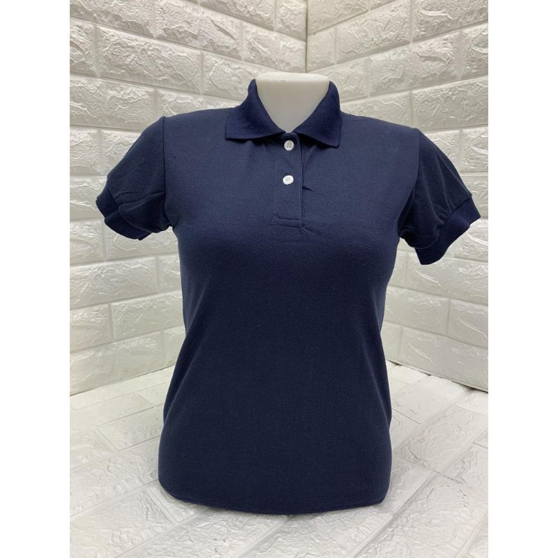 Ladies' Classic Honeycomb Plain Polo Shirt with Side Slit (fits only up ...