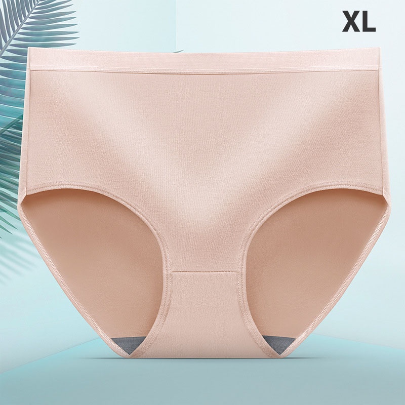 antibacterial cotton seamless panty high quality women's midwaist ...