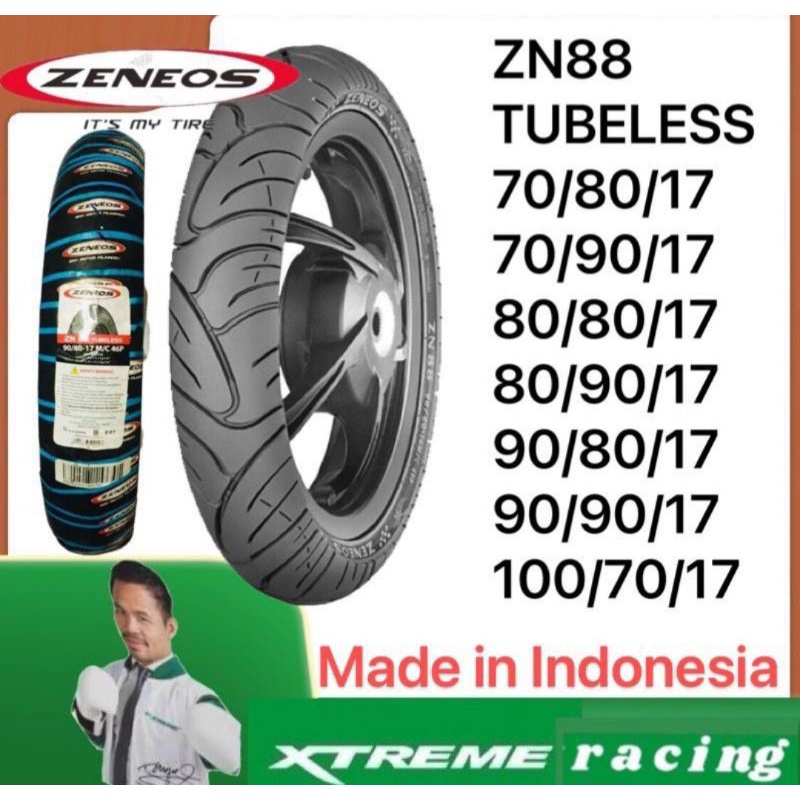 Zeneos zn88 motorcycle tires | Shopee Philippines