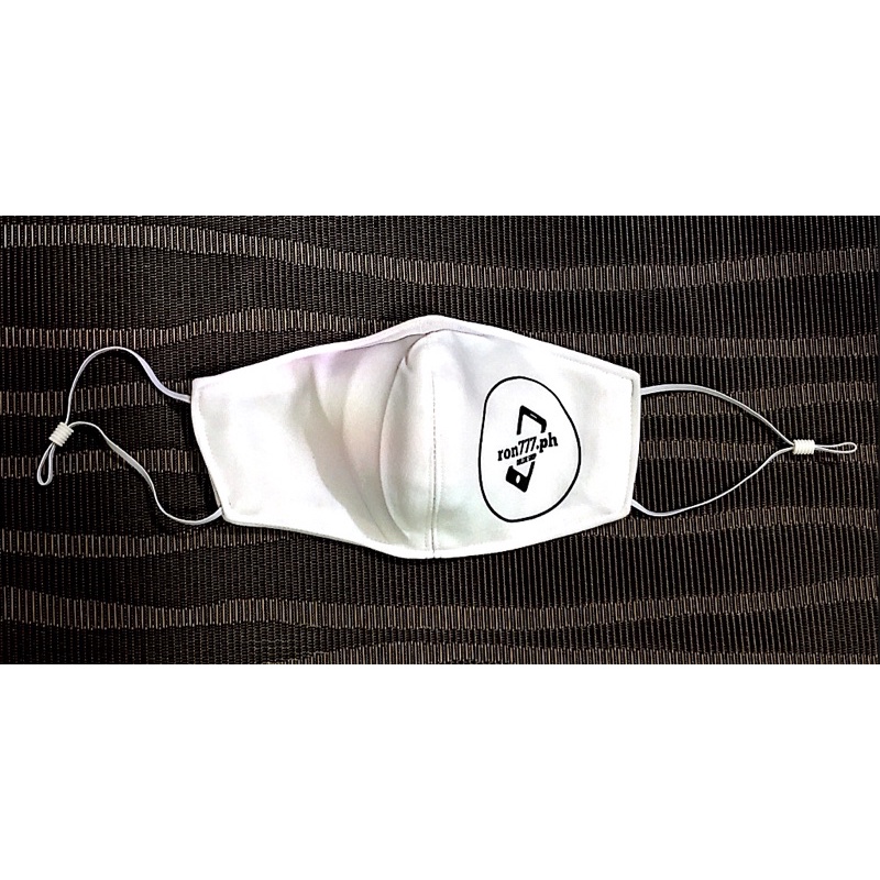 Washable Cloth Face mask with ear loop adjuster | Shopee Philippines