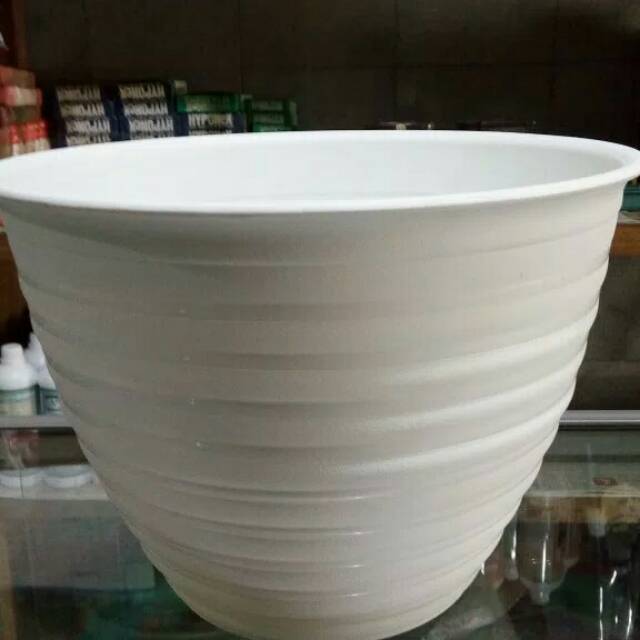 White Wasp Pot Size 40 cm | Shopee Philippines
