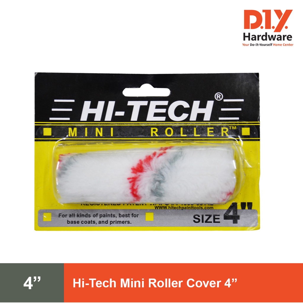 Hi-Tech Mini Roller Cover | Best for Rough Surfaces, Hollow Block Walls ...