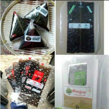(Ecer) manjun nori origini Rice Rice bento triangle seaweed seaweed hot ...