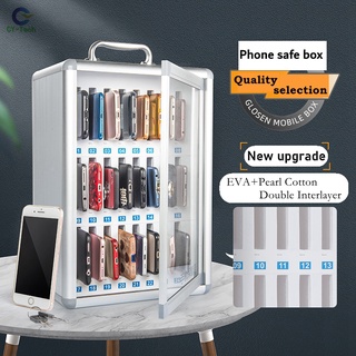【CYT】Mobile Phone Safe Box Transparent with Lock Factory Staff Force ...