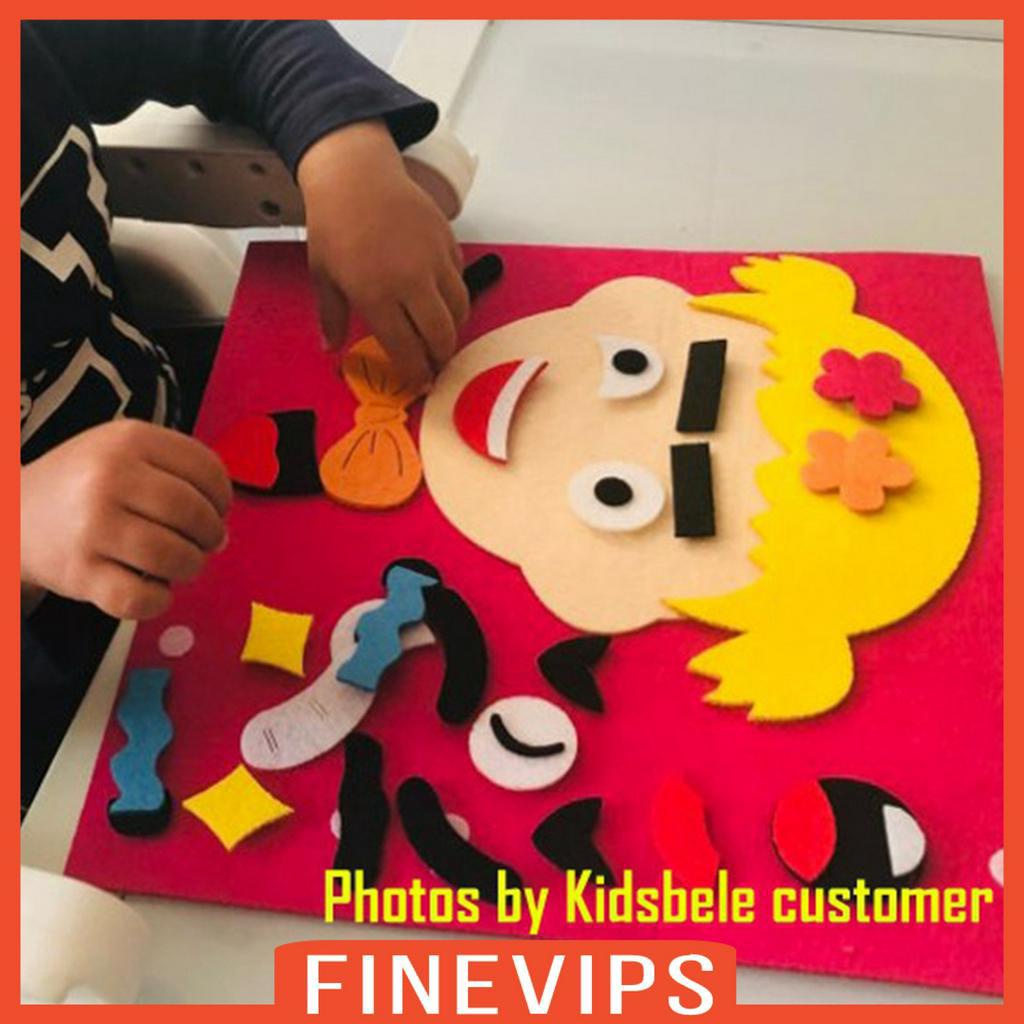 FinevipsDIY Toys Emotion Change Puzzle Toys Creative Facial Expressions ...