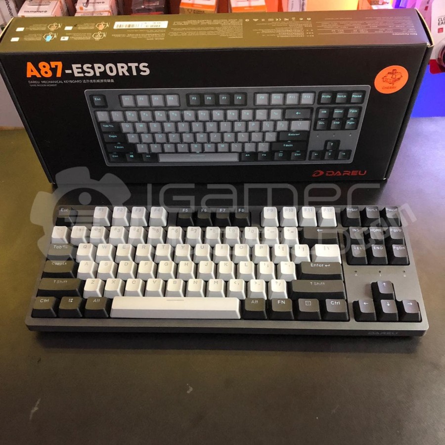 Dareu A87 A-87 Black Gray Tenkeyless Mechanical Gaming Keyboard ...