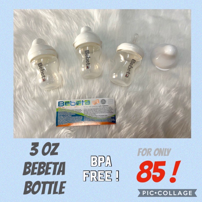 BEBETA Feeding BOTTLE (SOLD PER PIECE) | Shopee Philippines