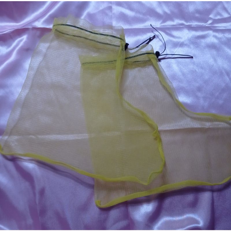 Kulambo Socks Shoes easy adjustable cord lock Mosquito net Foot cover ...