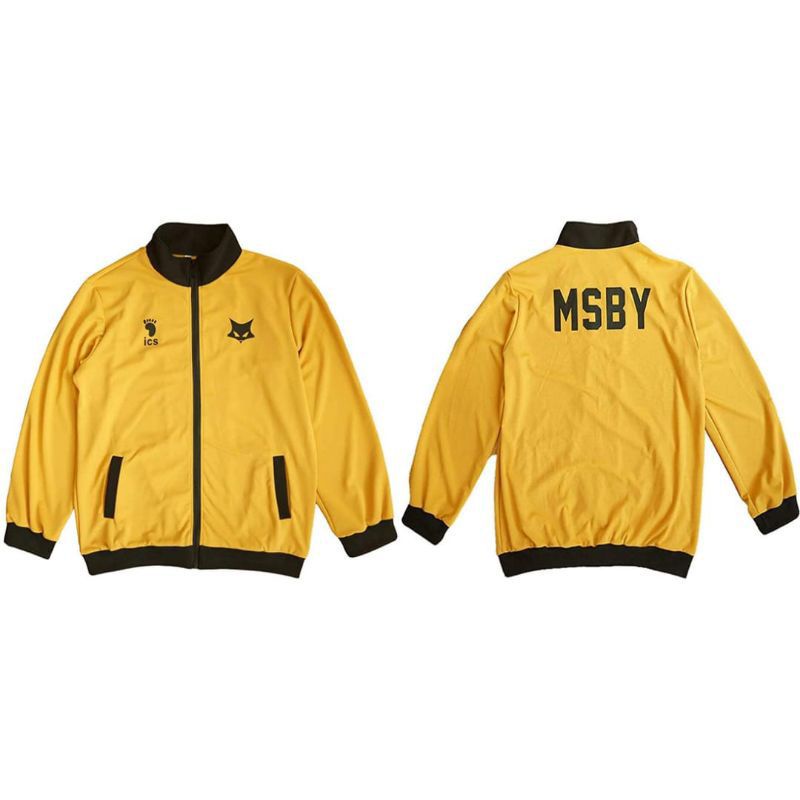 Divergent Haikyuu Karasuno MSBY yellow jacket | Shopee Philippines