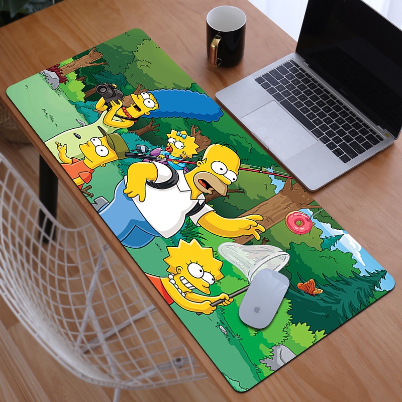 Mousepad Gamer S-Simpsons Anime Mouse Pad Gaming Laptops Pads Kawaii ...