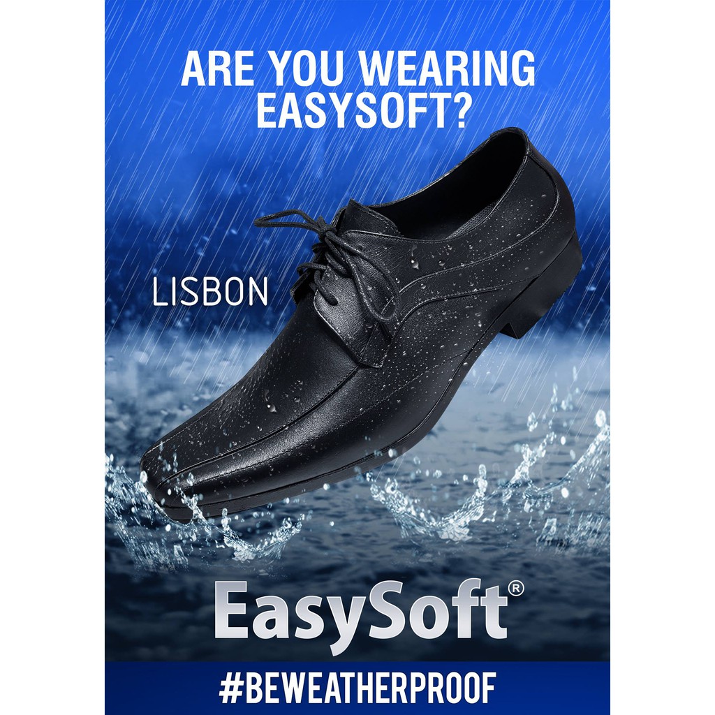 Easysoft Shoes "Lisbon" for Mens and Teens in black color | Shopee ...