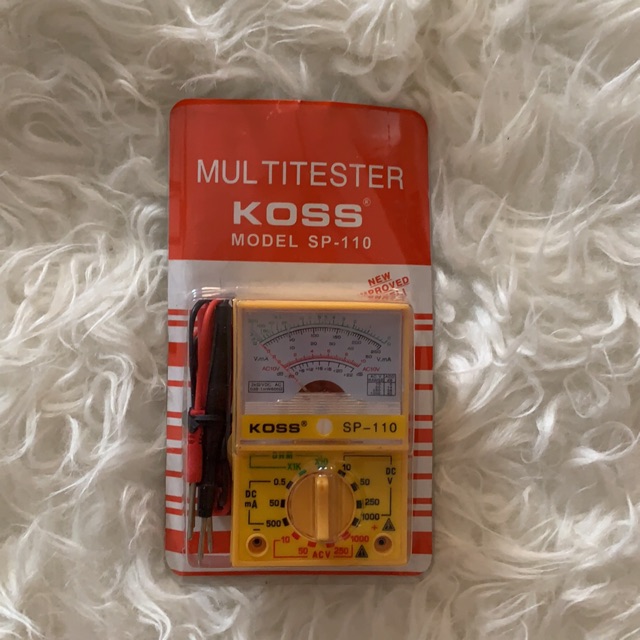 Muxindo/koss. mini analog Multitester | Shopee Philippines