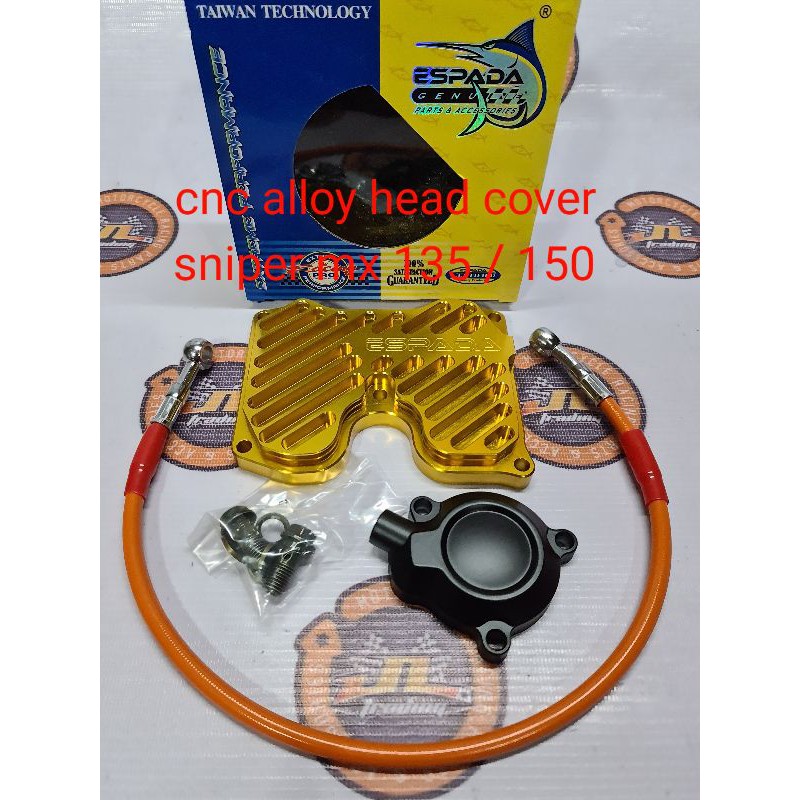 ESPADA RACING HEAD COVER FOR YAMAHA SNIPER MX 135 150 V1 V2 MX KING ...