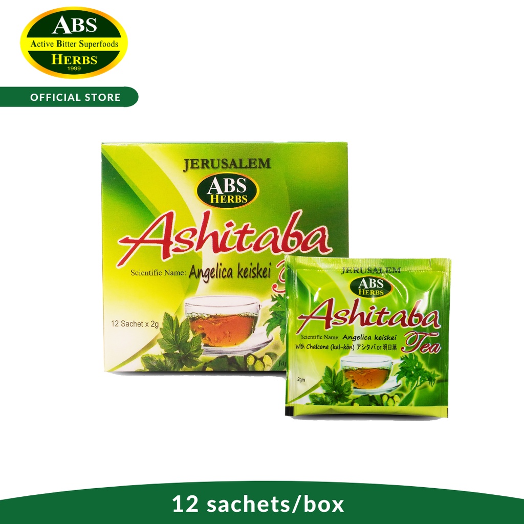 ABS Ashitaba Tea 2g/12 Sachets | Shopee Philippines
