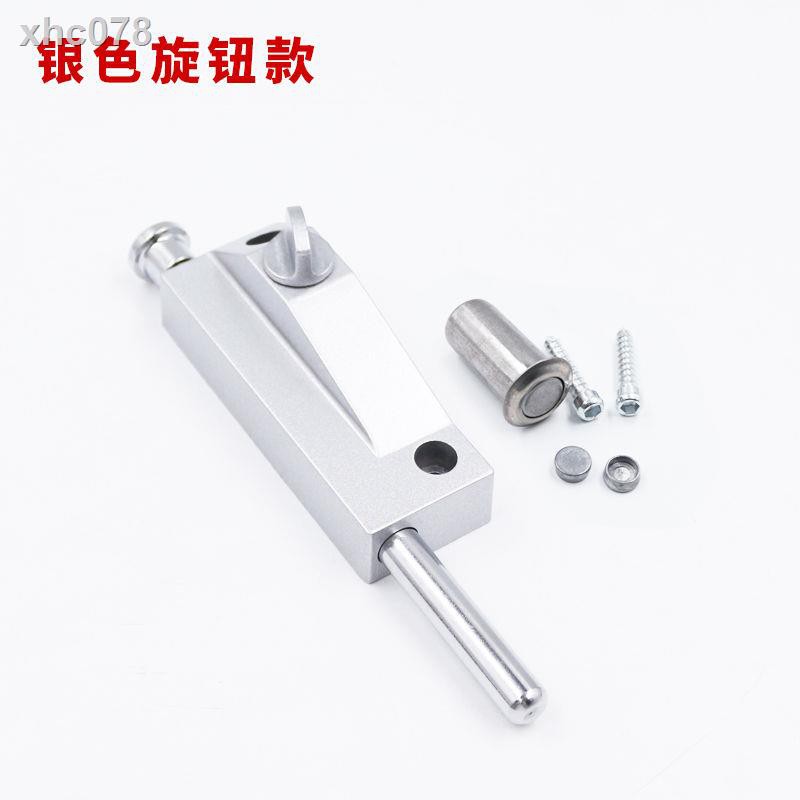 Rotating Door Lock Floor Frameed Surface Mounted Spring Latch Aluminum ...