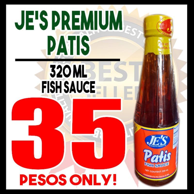 Premium Pure Patis Pangasinan 320ML | Shopee Philippines