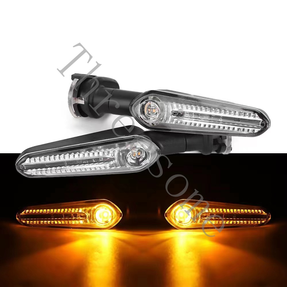 Super Bright LED Turn Signal Light For YAMAHA MT07 MT03 MT25 Tracer XSR ...
