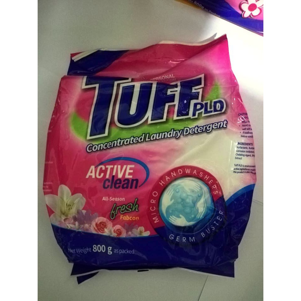 TUFF Concentrated Laudry Detergent (800 grams) | Shopee Philippines