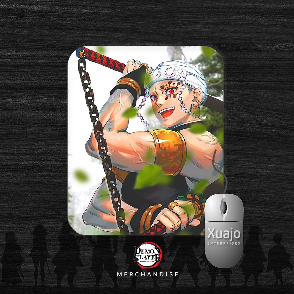 Demon Slayer Mouse Pad - Tengen Uzui - Sound Hashira - Kimetsu no Yaiba ...