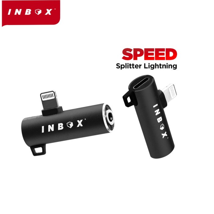 Inbox 2 In 1 Audio Speed Adapter SPLITTER Dual iOS iPhone O | Shopee ...