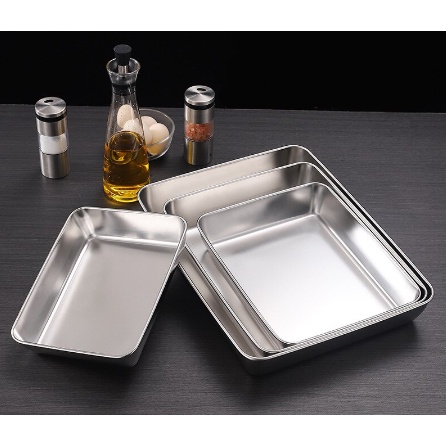 Rectangular Stainless Food Pan | Shopee Philippines