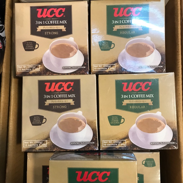 UCC 3in1 Coffee Mix (10 sachets) | Shopee Philippines