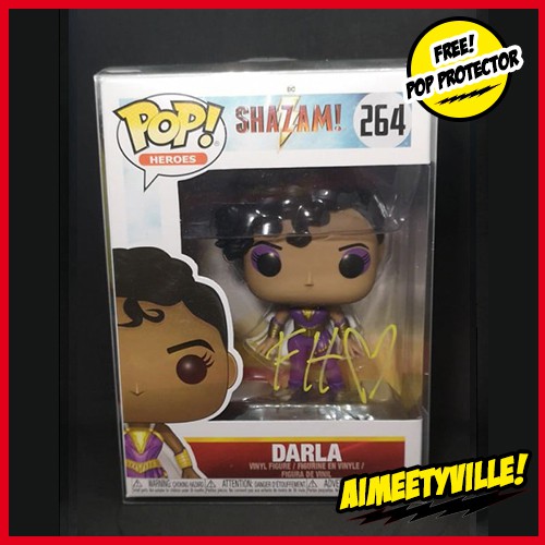 Signed Darla of Shazam Funko Pop with COA | Shopee Philippines