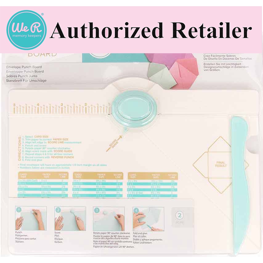 We R Memory Keepers - Envelope Punch Board | Shopee Philippines