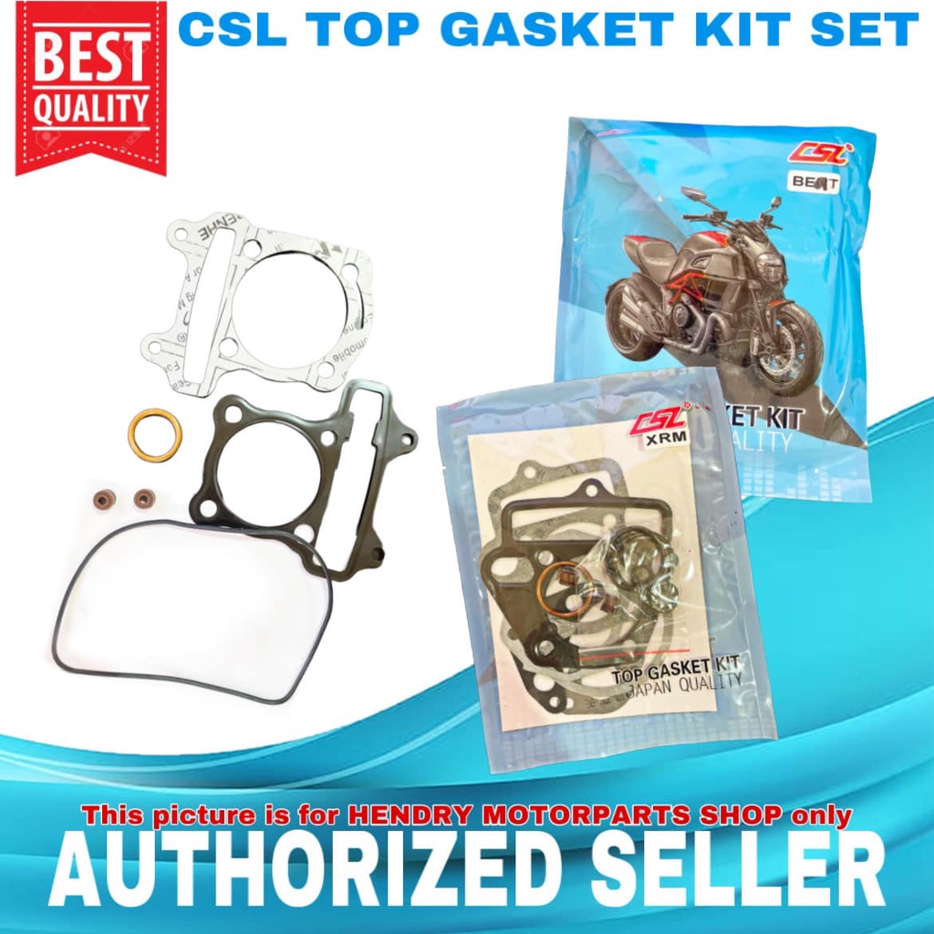 CSL TOP GASKET KIT SET FOR ANY KINDS OF MOTORCYCLE JAPAN QUALITY ...