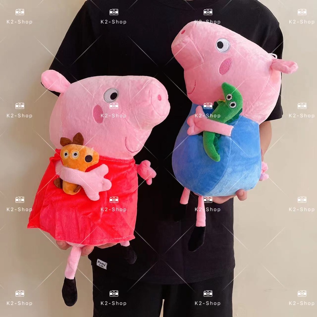 K2-shop pig stuffed toy doll toys cute toys 35CM 45CM 60CM | Shopee ...