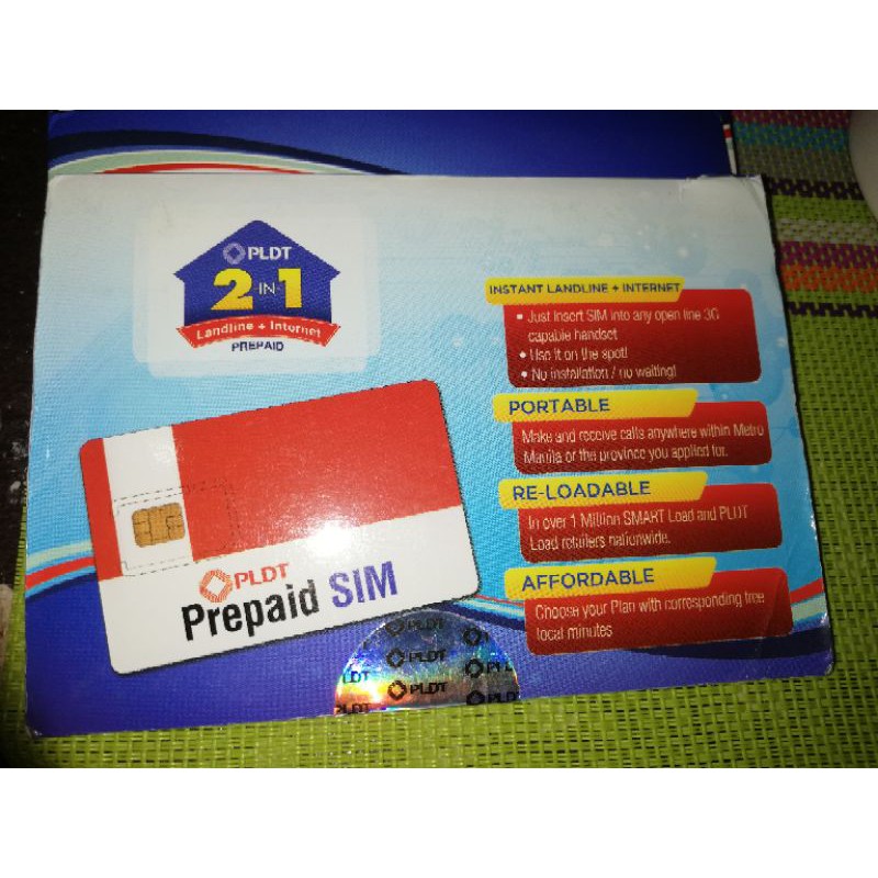 PLDT Landline Prepaid Sim (046-Cavite) | Shopee Philippines