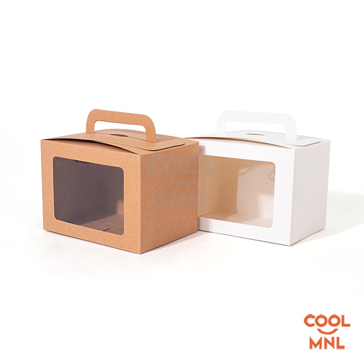 Cake Pastry Gift Packaging Box with Transparent PVC Window (SSC887 ...