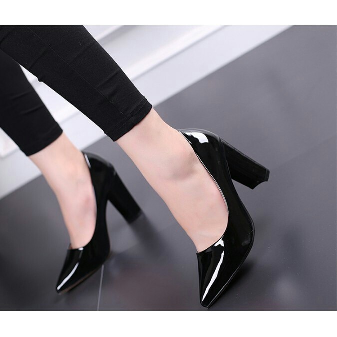 Pointed toe platform high heels (Actual pictures included) | Shopee ...