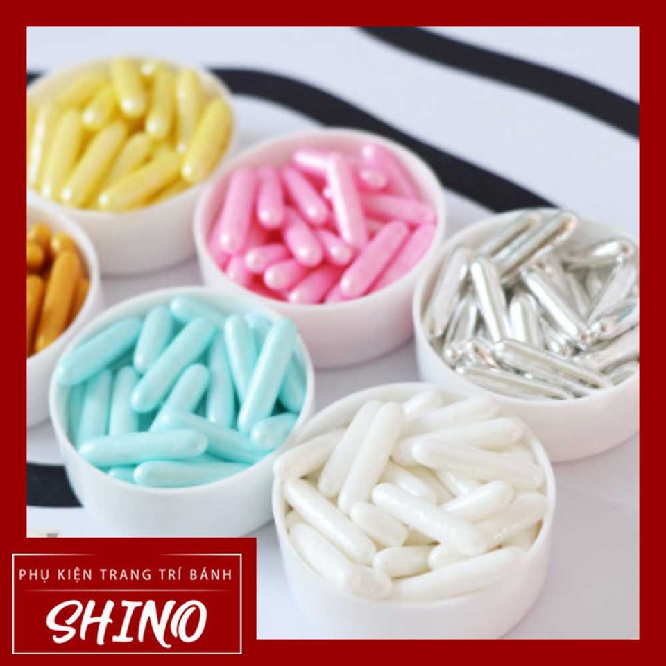 Sprinkles/sprinkles/long capsules of all colors (Box of 30g) | Shopee ...