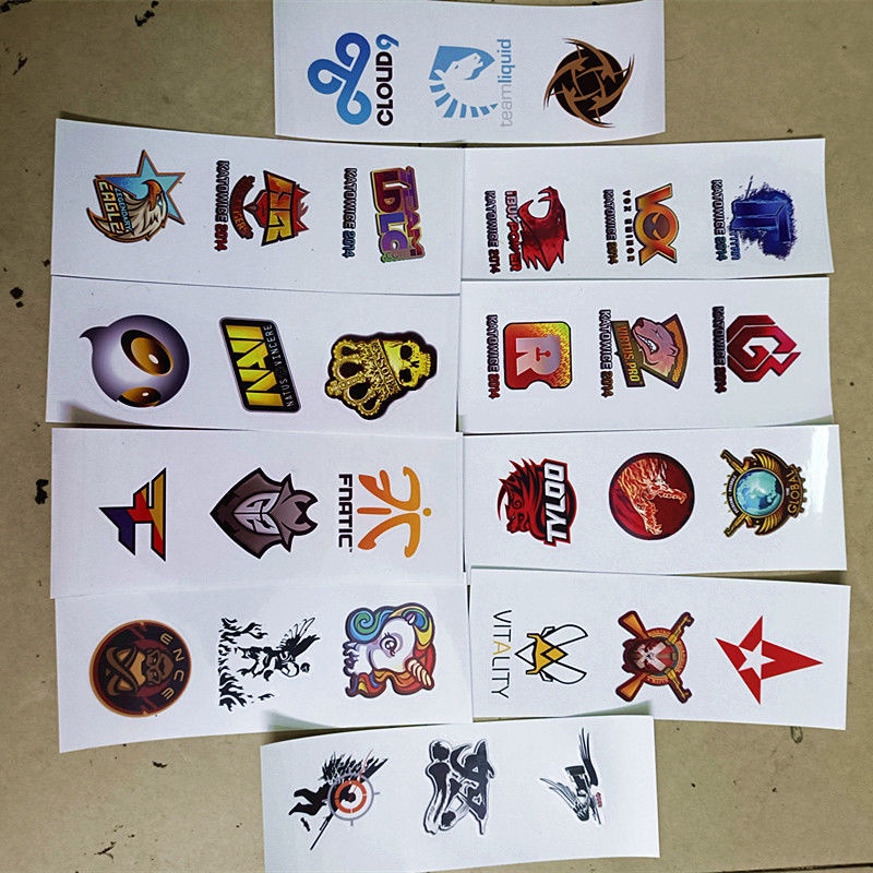 csgo Game Peripheral Color Changing TITAN TT VOX NAVI BIG IBP Sticker ...