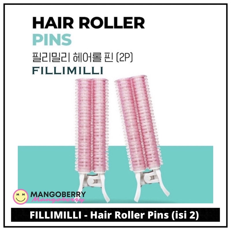 Fillimilli Hair Roller Pins (2Pcs Contents) | Shopee Philippines