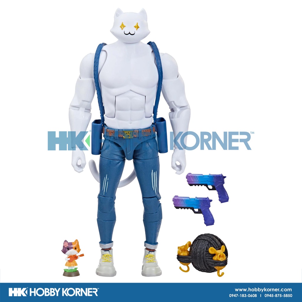 (IN STOCK) HASBRO Fortnite 6 Inch Scale Victory Royale Series Meowscles ...