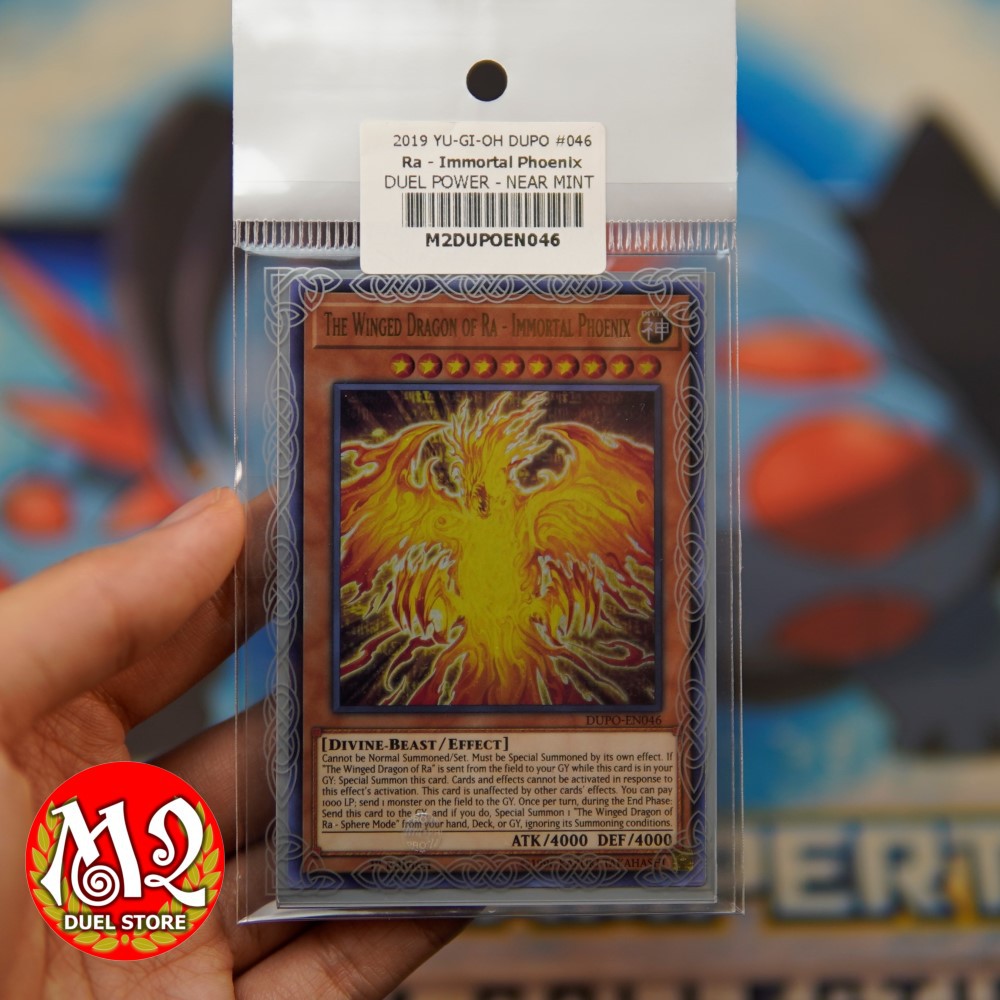 Card YUGIOH DUPO-EN046 - God of Ra - The Winged Dragon of Ra - Immortal ...