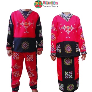 Manobo Native Printed Costume Attire/ Ethnic Cultural Dress | Shopee ...