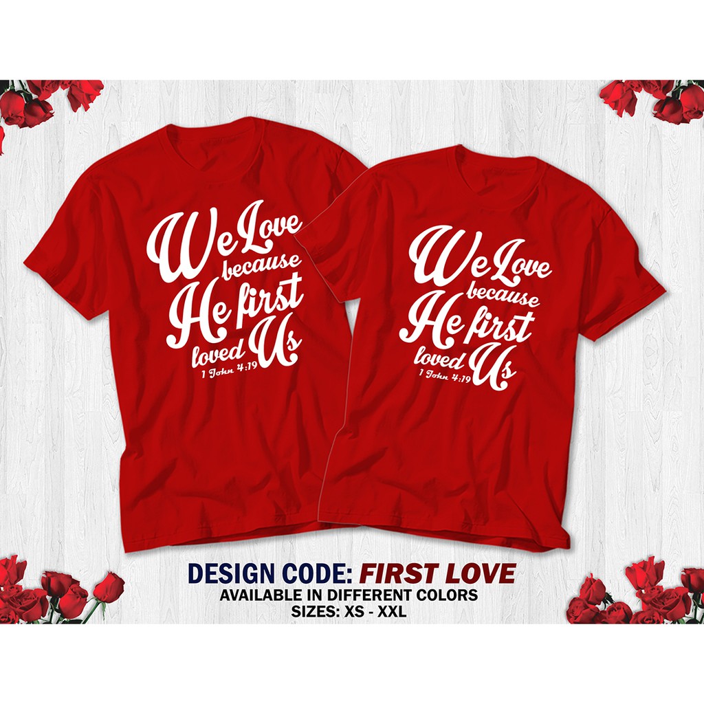 Couple Shirt, Gospel/Statement Shirt, First Love, Newman Statement ...
