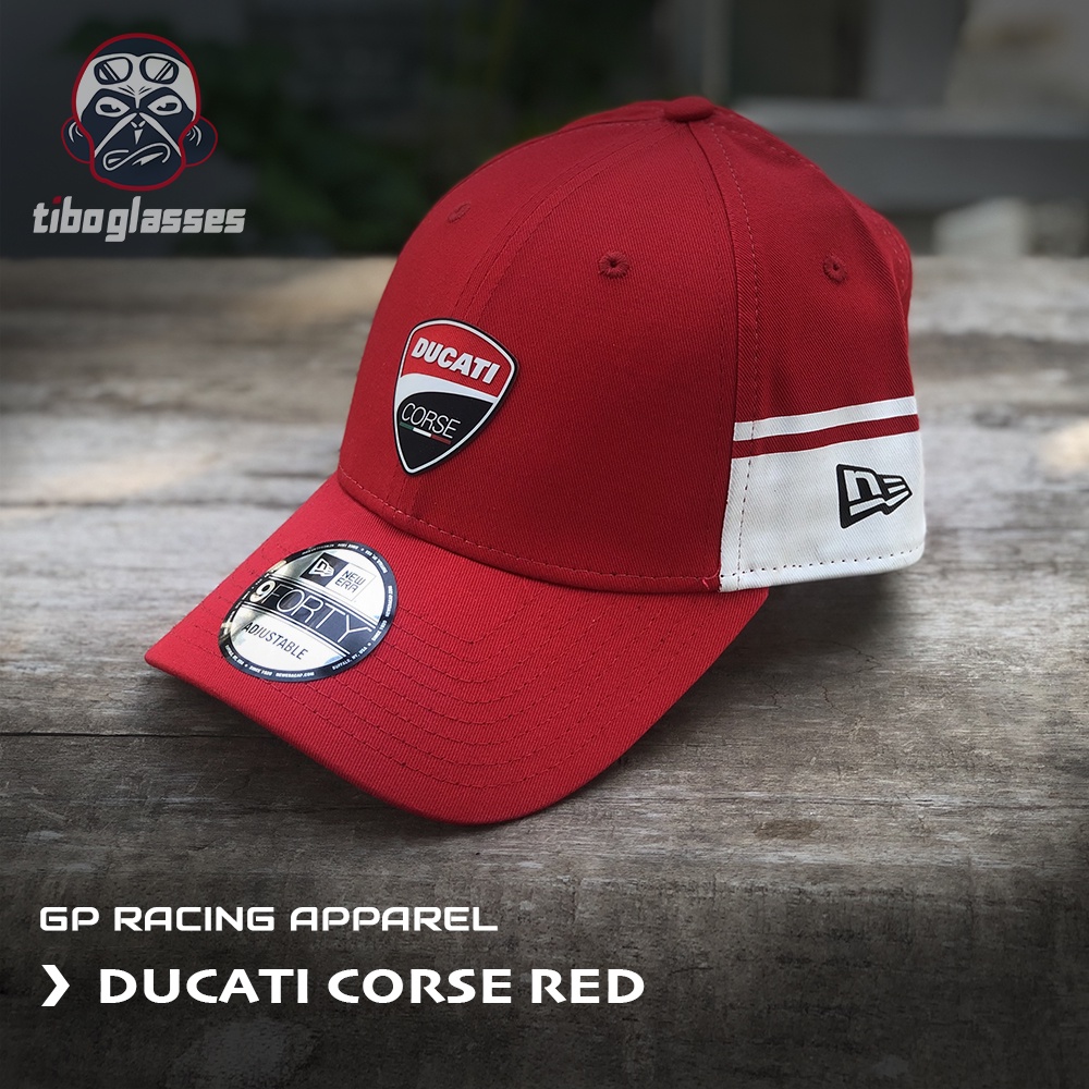 Ducati Corse Red Side Panel Team Hat (MotoGP Officially Authorized ...